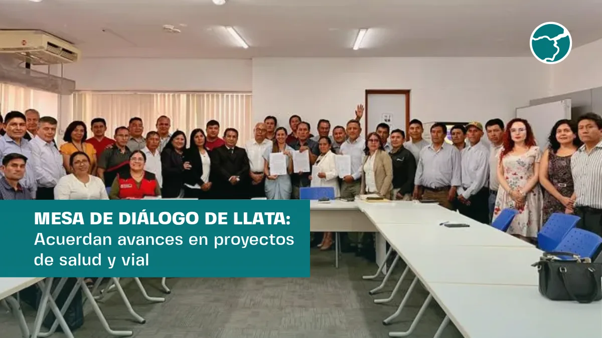 Mesa de Diálogo de Llata: Avances en proyectos | Inforegión