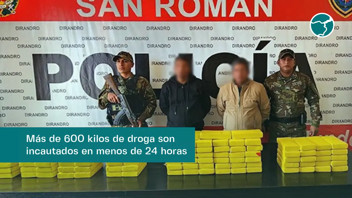 629 Kilos De Droga Son Incautados En Menos De 24 Horas