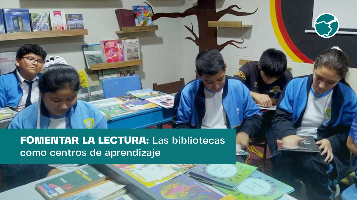 Fomentar la lectura: Bibliotecas como centros de aprendizaje
