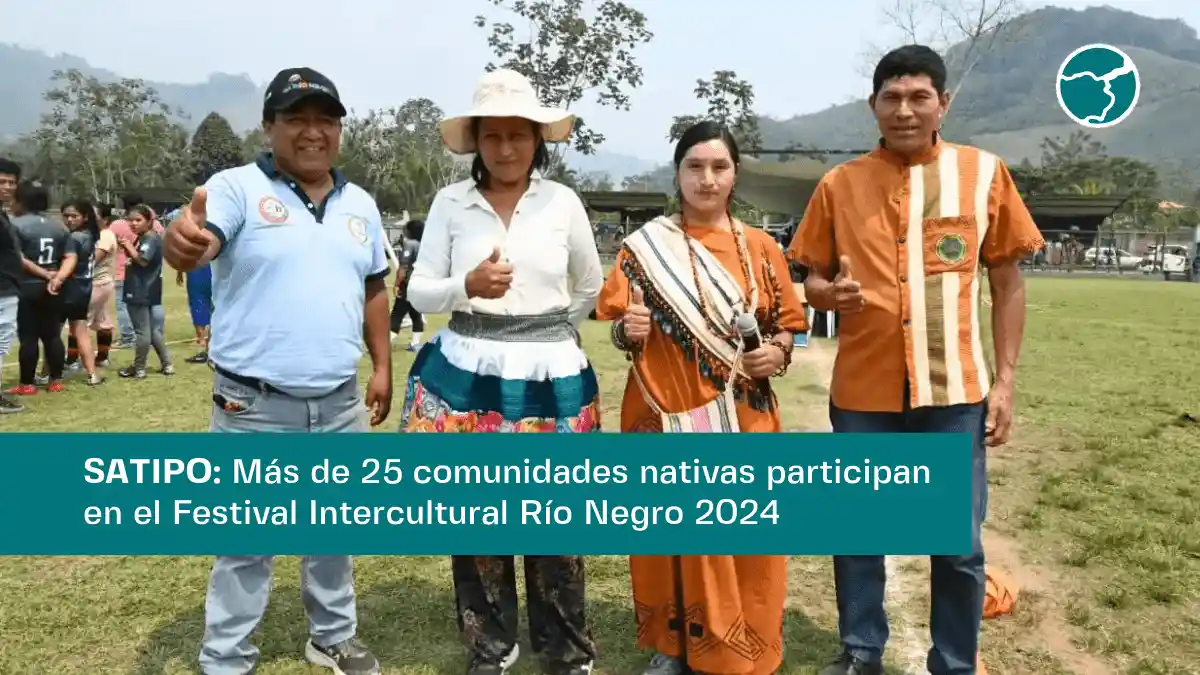 Río Negro: 25 comunidades nativas en festival intercultural